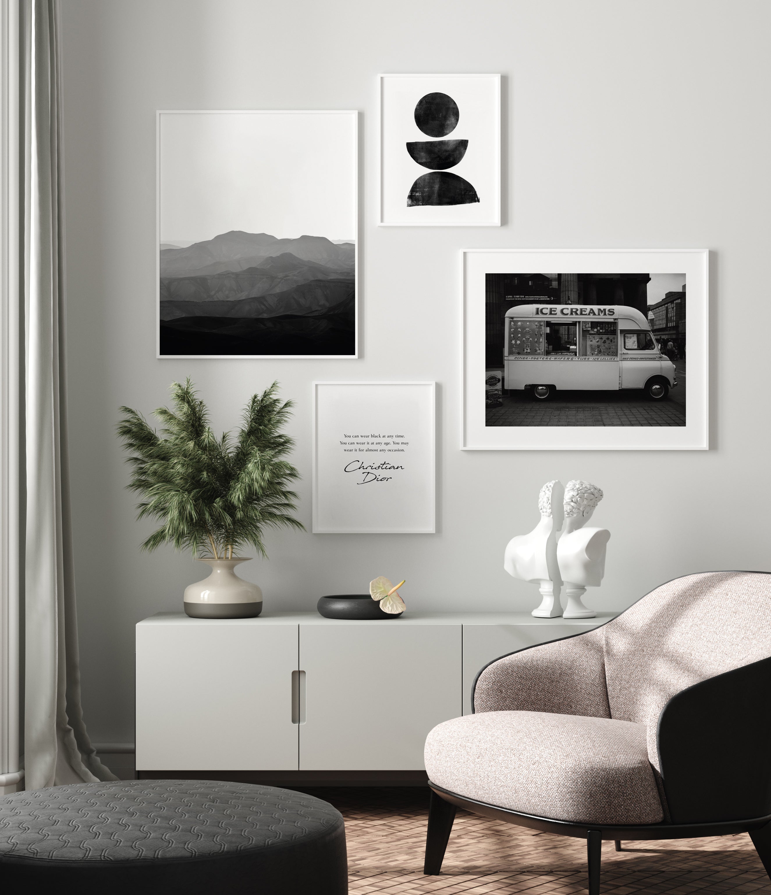 Monochrome – Opposite Wall