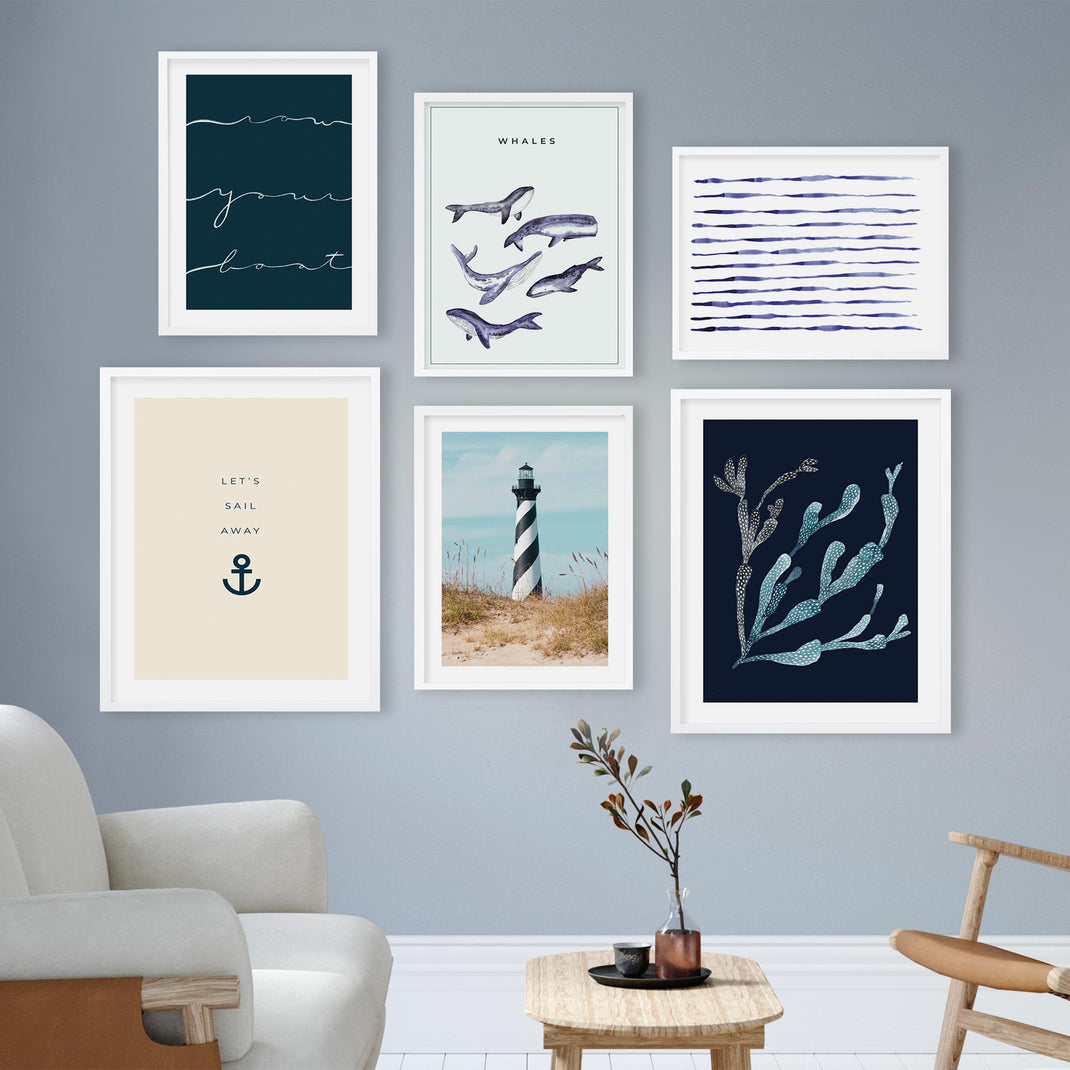 Seashore - Nautical Art Prints & Posters | Opposite Wall