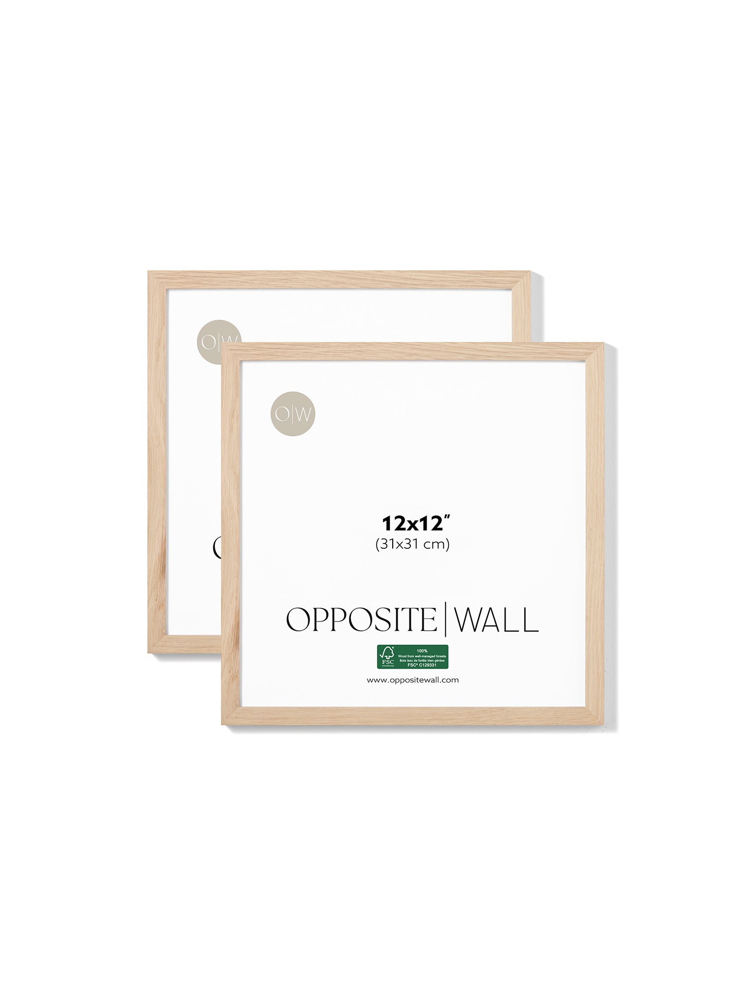 Square Format Frame – Opposite Wall