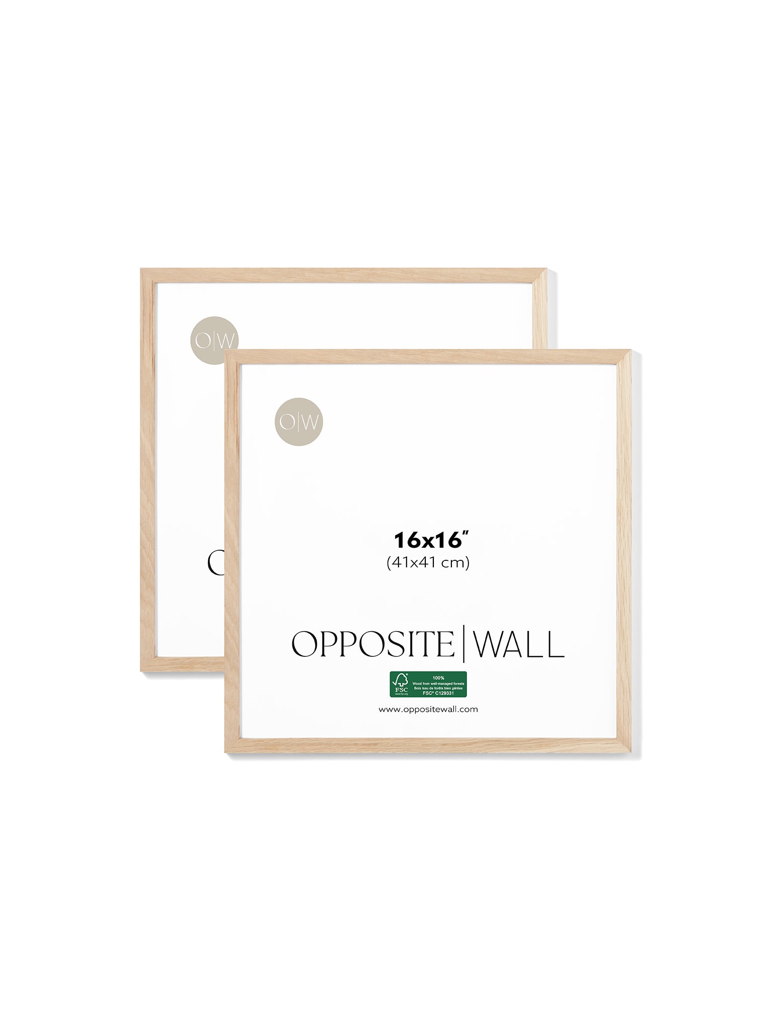 Square Format Frame – Opposite Wall