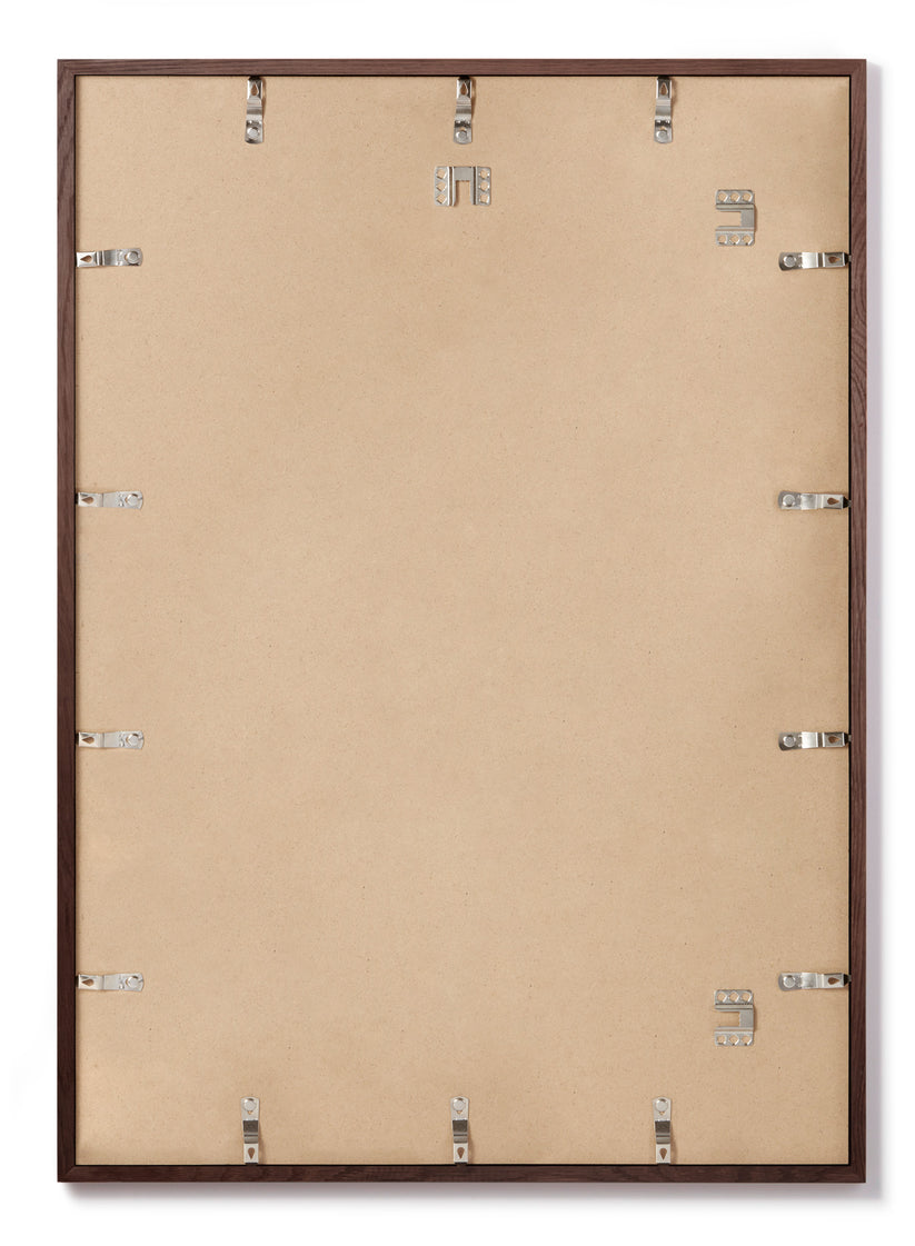 Picture Frame - Dark Oak Wood - Wall Art, 24x36 inch | Opposite Wall