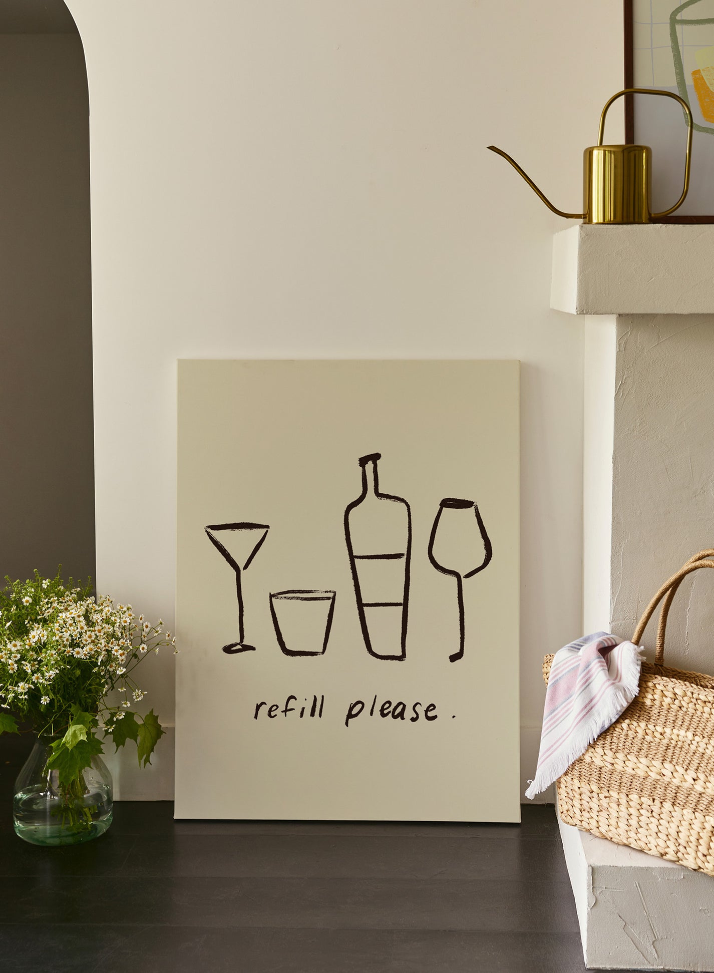 Refill, Please! | Shop Posters & Prints Online at Opposite Wall