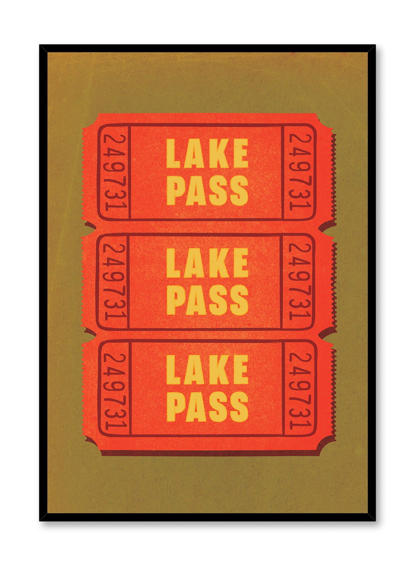 Just the Ticket | Shop Posters & Prints Online at Opposite Wall