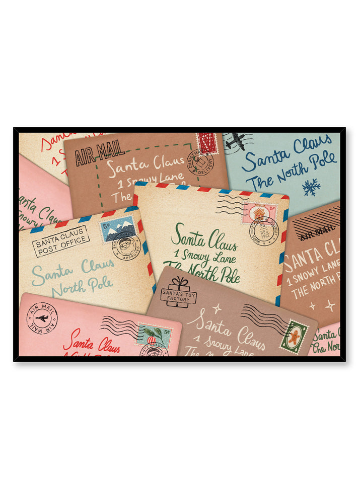 Letters to Santa | Shop Posters & Prints Online at Opposite Wall