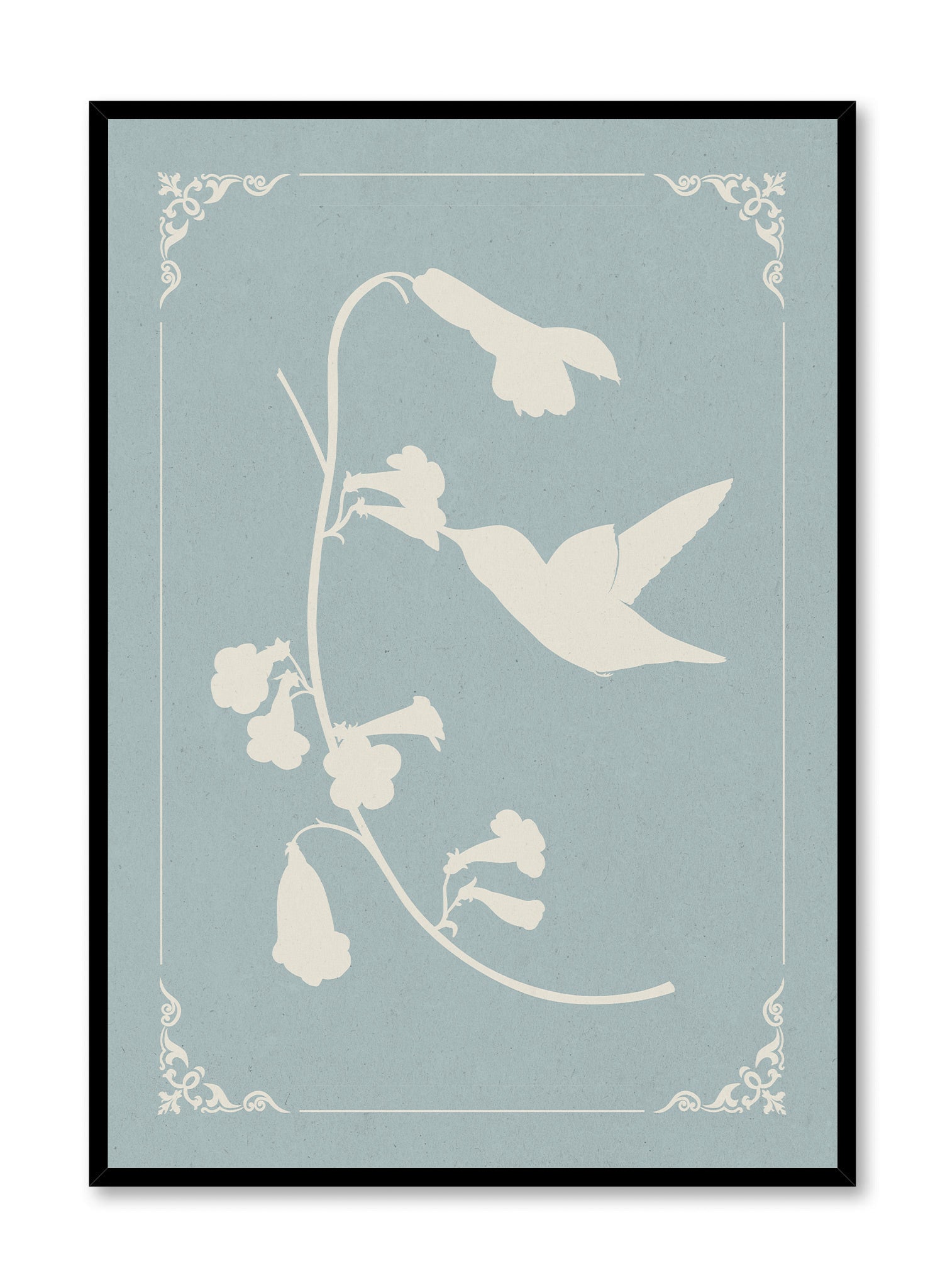 Papercut Trumpet Vine | Shop Posters & Prints Online at Opposite Wall