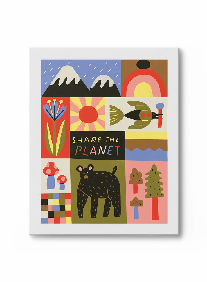 Share the Planet | Shop Posters & Prints Online at Opposite Wall