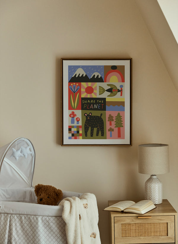 Share the Planet | Shop Posters & Prints Online at Opposite Wall