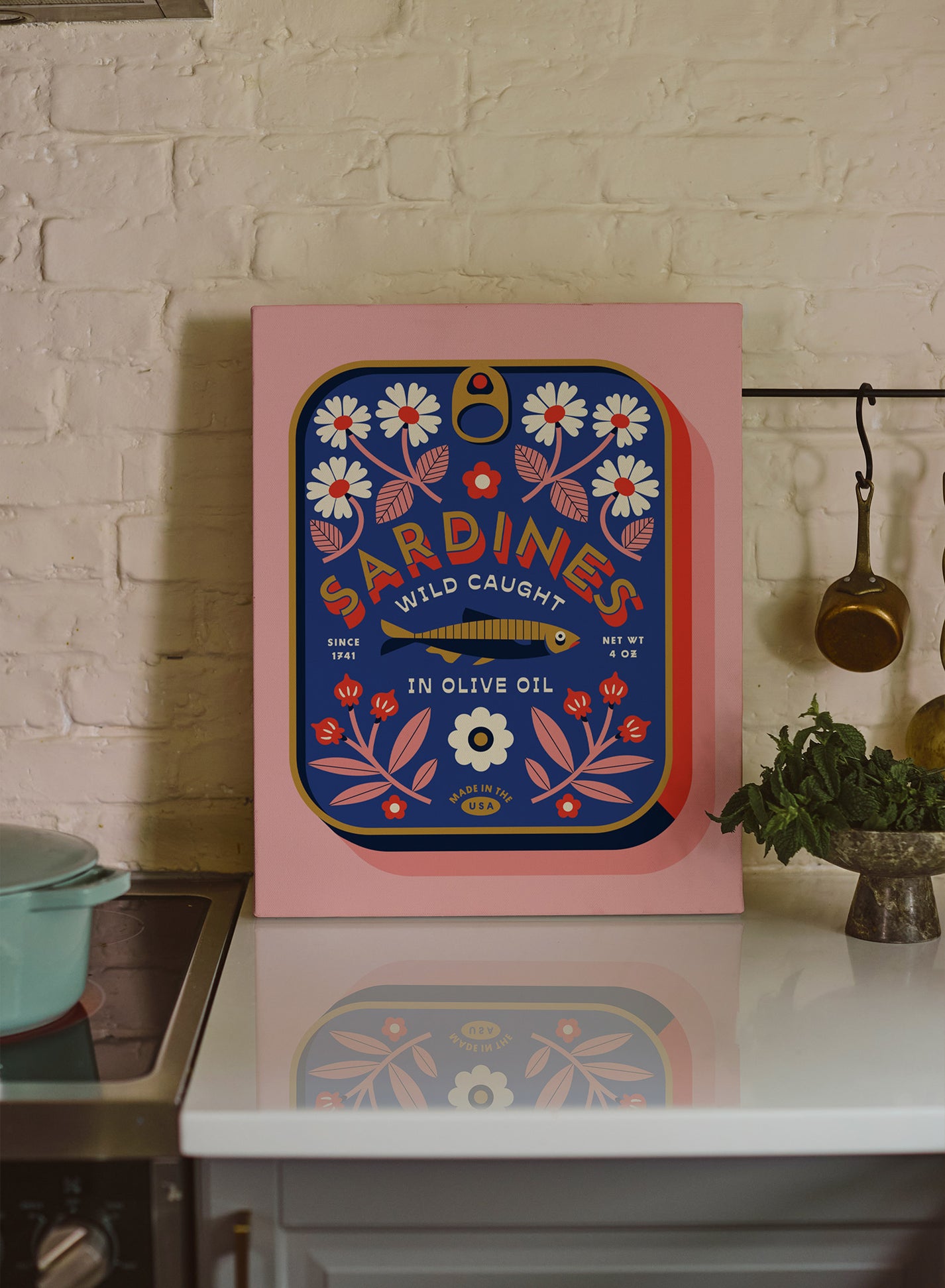 Sardines Wild Caught | Shop Posters & Prints Online at Opposite Wall
