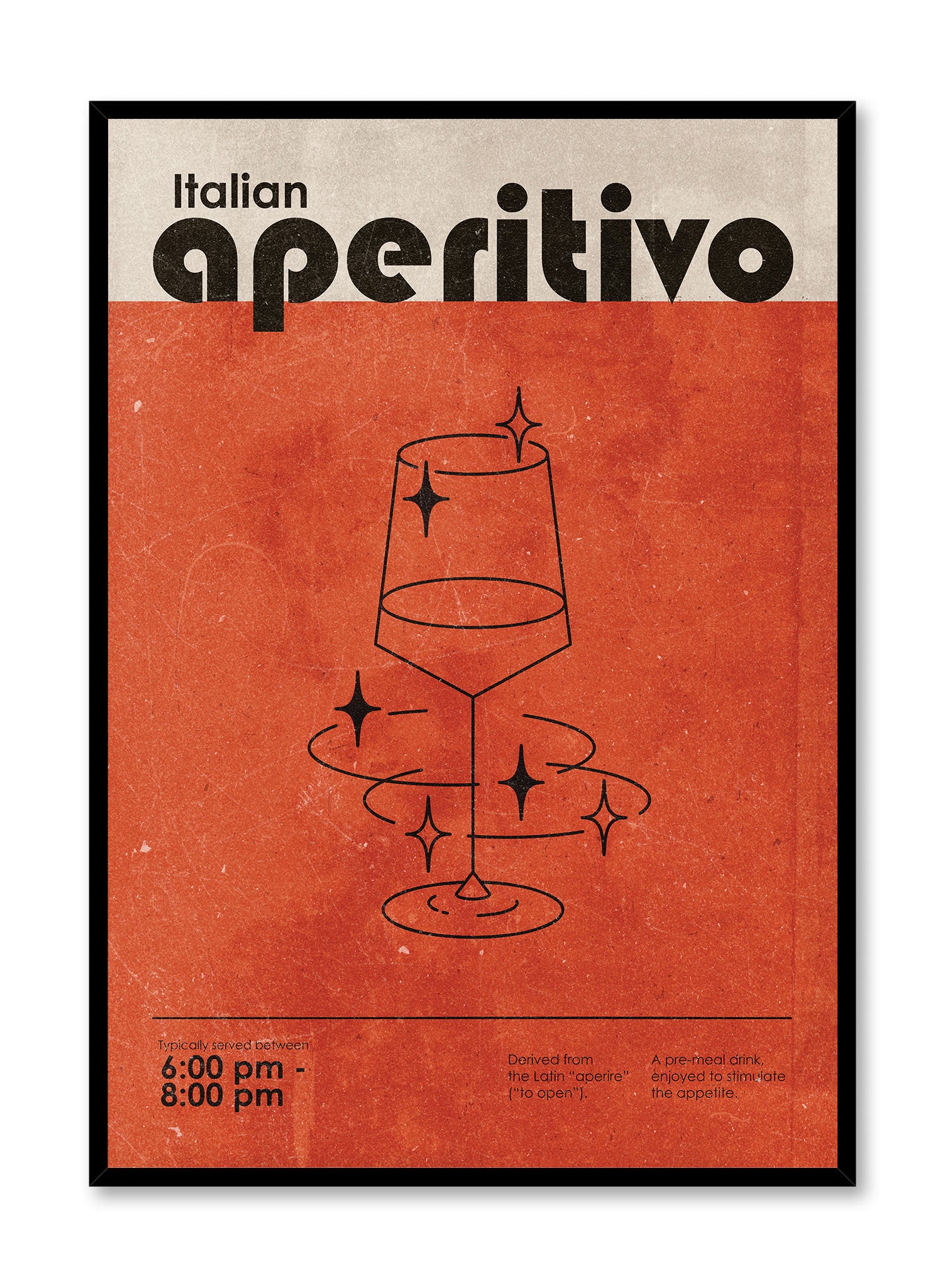 Art of the Aperitivo, Poster | Shop Posters, Canvas & Prints Online at ...