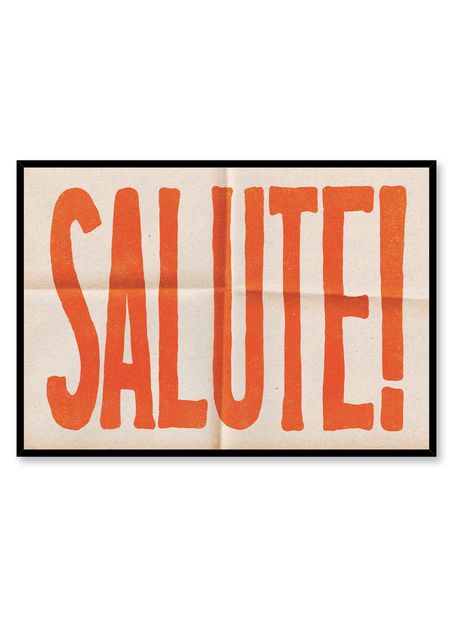 Salute!, Poster | Shop Posters, Canvas & Prints Online at Opposite Wall