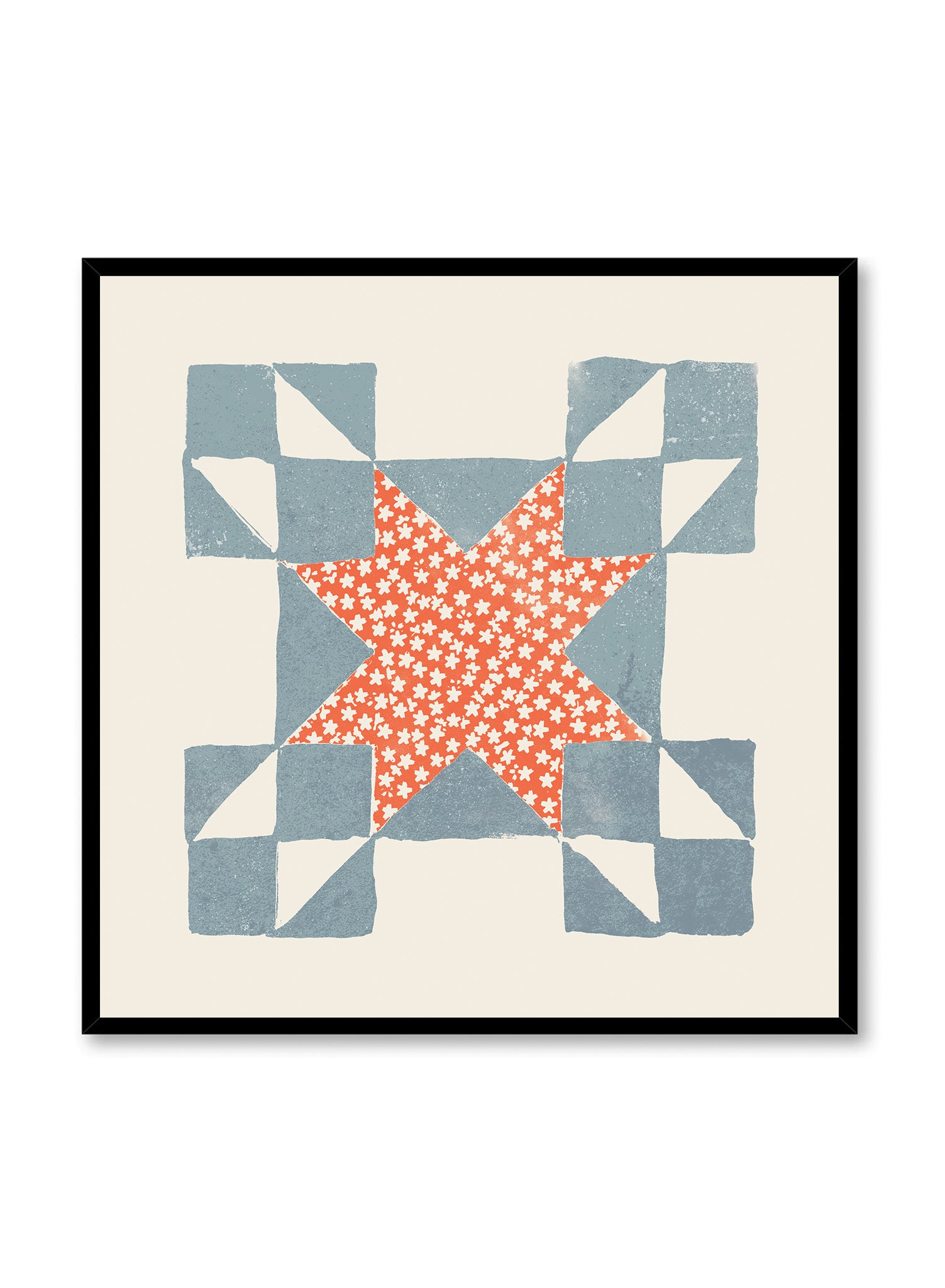 Quilt Square II, Poster | Shop Posters, Canvas & Prints Online at ...