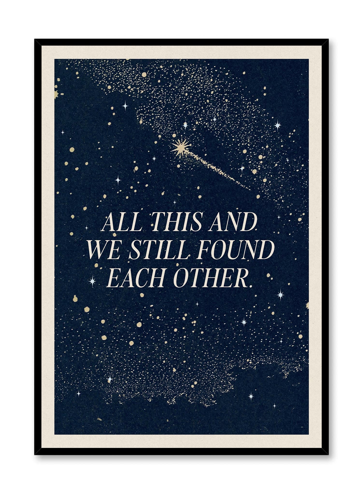 The Stars Aligned, Poster | Shop Posters, Canvas & Prints Online at ...