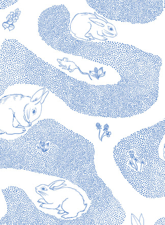 Bunny Burrow Wallpaper by Opposite Wall