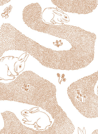 Bunny Burrow Wallpaper by Opposite Wall