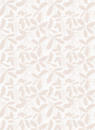 Oak Catkin | Oak Leaves Pattern Wallpaper by Opposite Wall