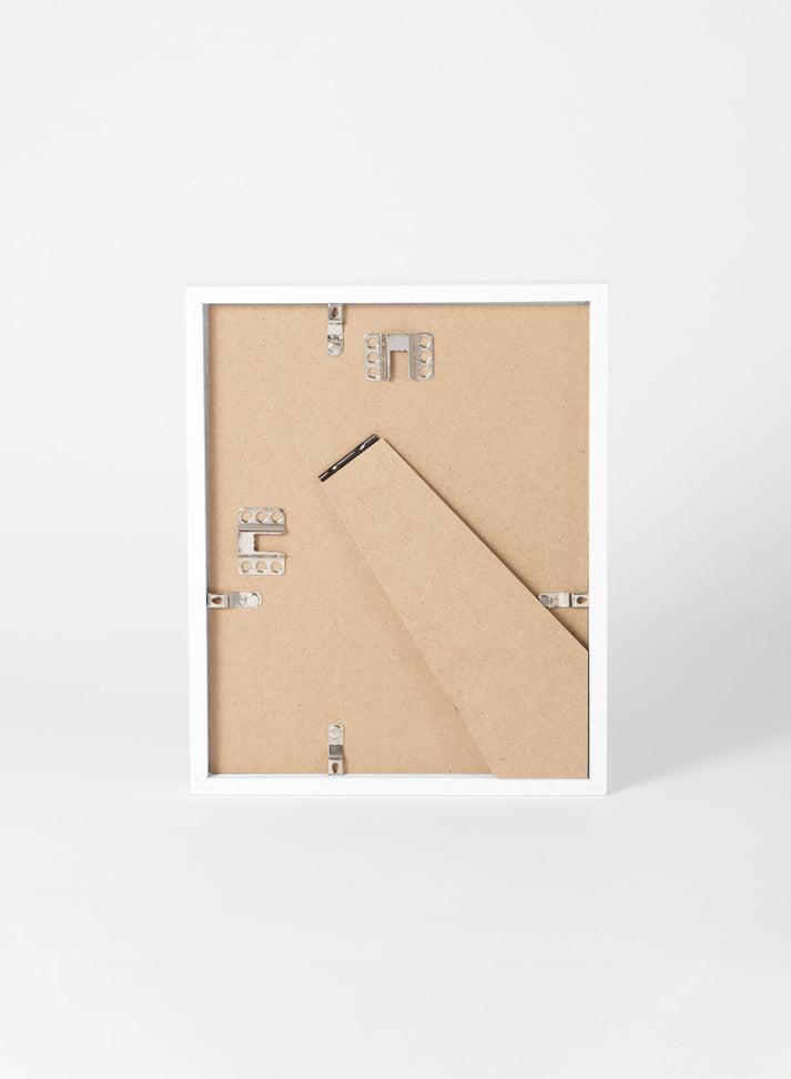 Picture Frame 2 Pack - White Oak Wood Wall Art 8.5x11 | Opposite Wall