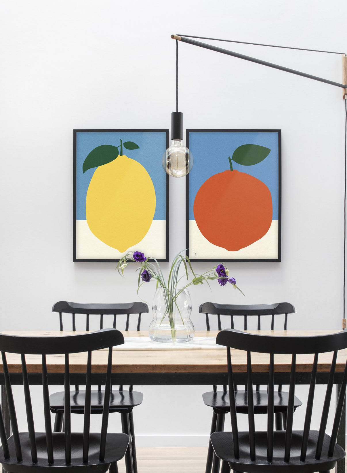 Lemon Collage Illustration Poster | Buy Art Prints Online – Opposite Wall