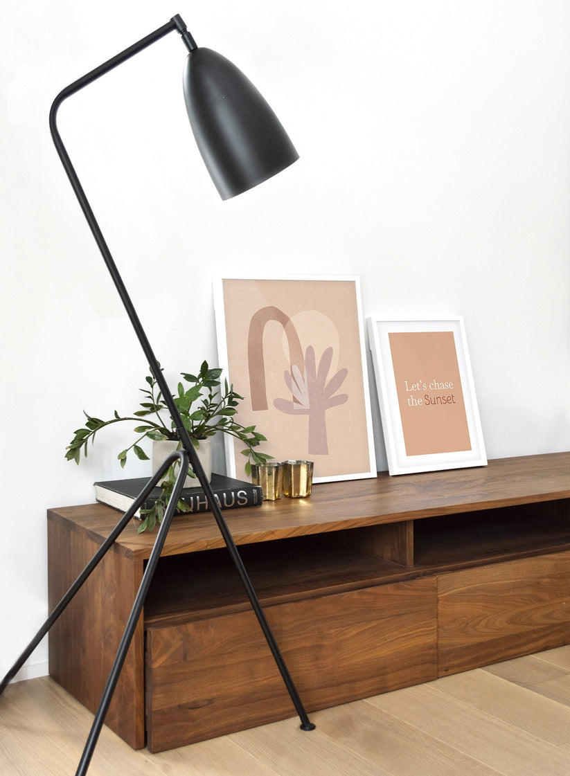 Outback Abstract Shapes Design Poster | Buy at Opposite Wall