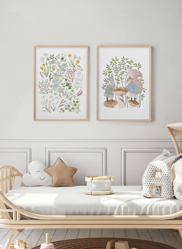 Woodland | Forest-Themed Kids Poster Collection – Opposite Wall