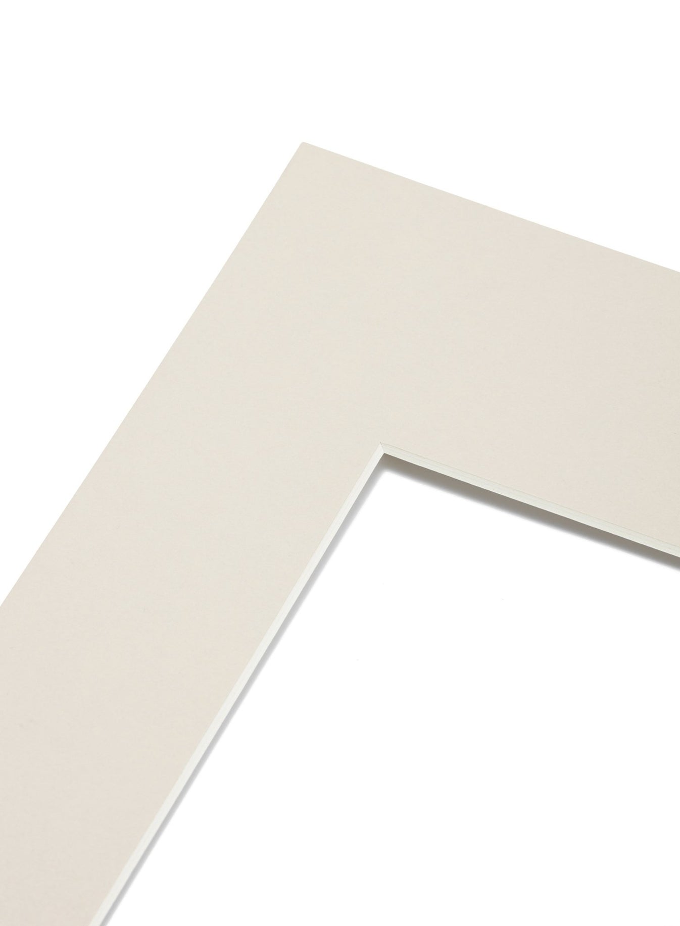 Beige Picture Mat – Opposite Wall