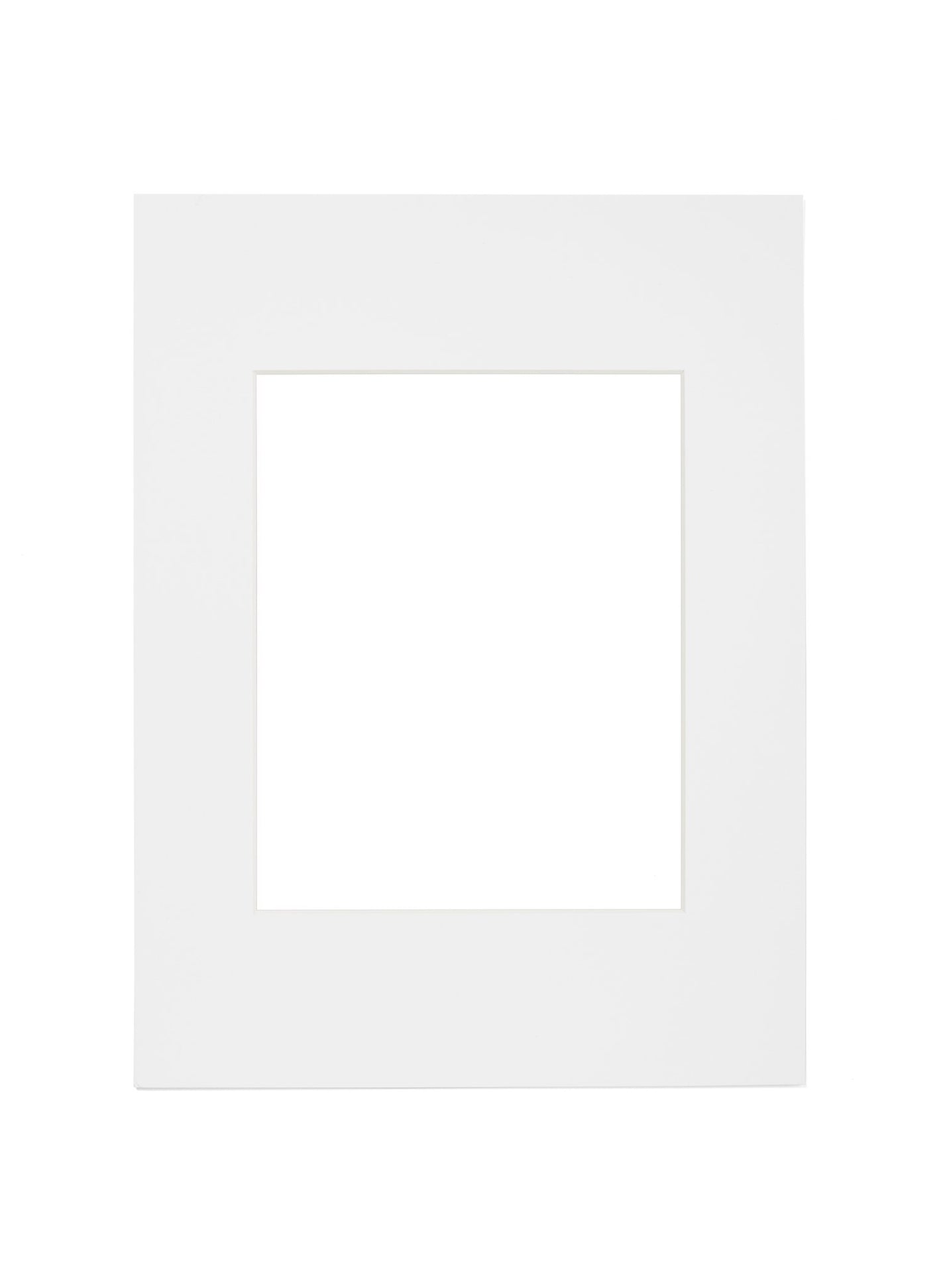 White Picture Mat | Opposite Wall