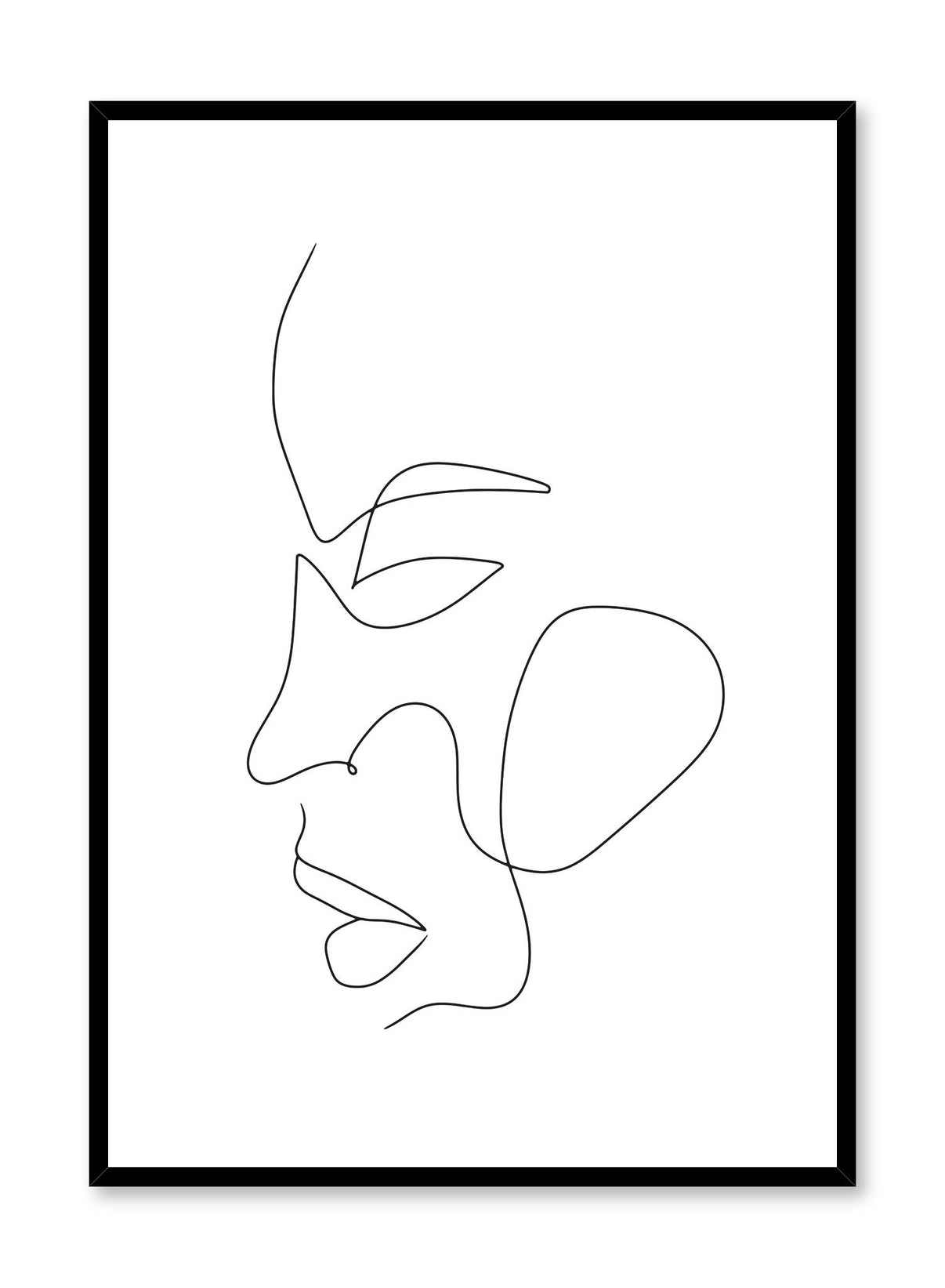 Line Art Poster with Quick Draw | Buy Art Prints at Opposite Wall