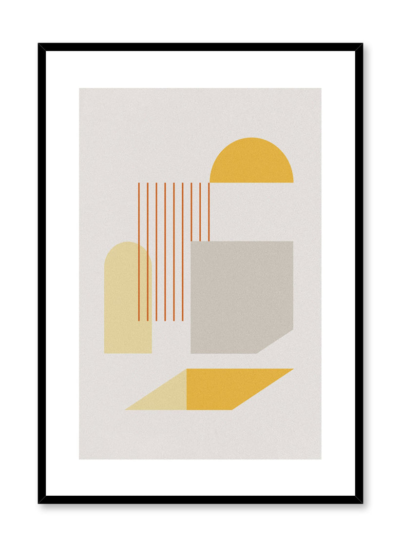 Obstacle Course Abstract Design Poster | Buy at Opposite Wall