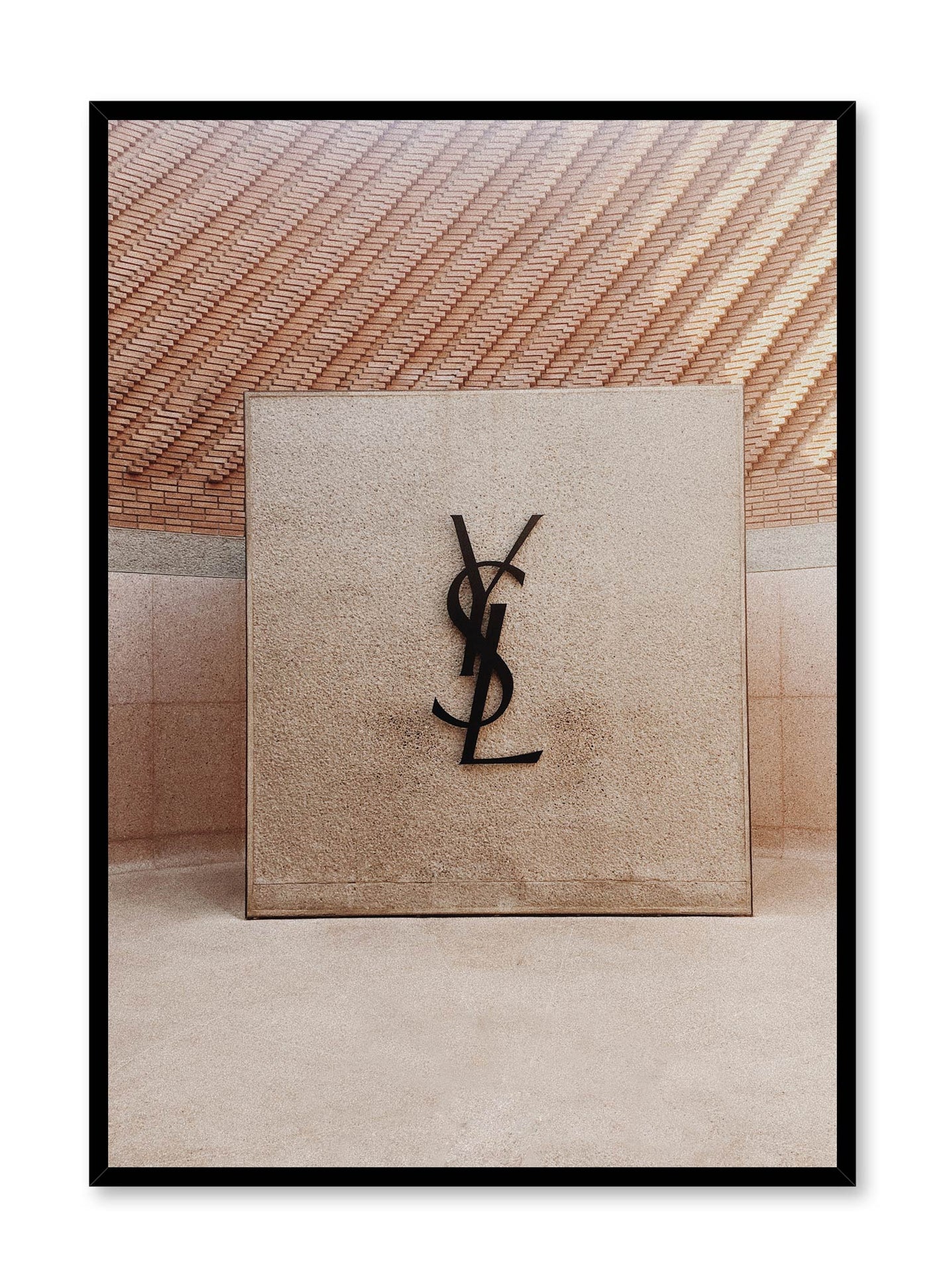 YSL Architecture Photography Poster | Buy at Opposite Wall