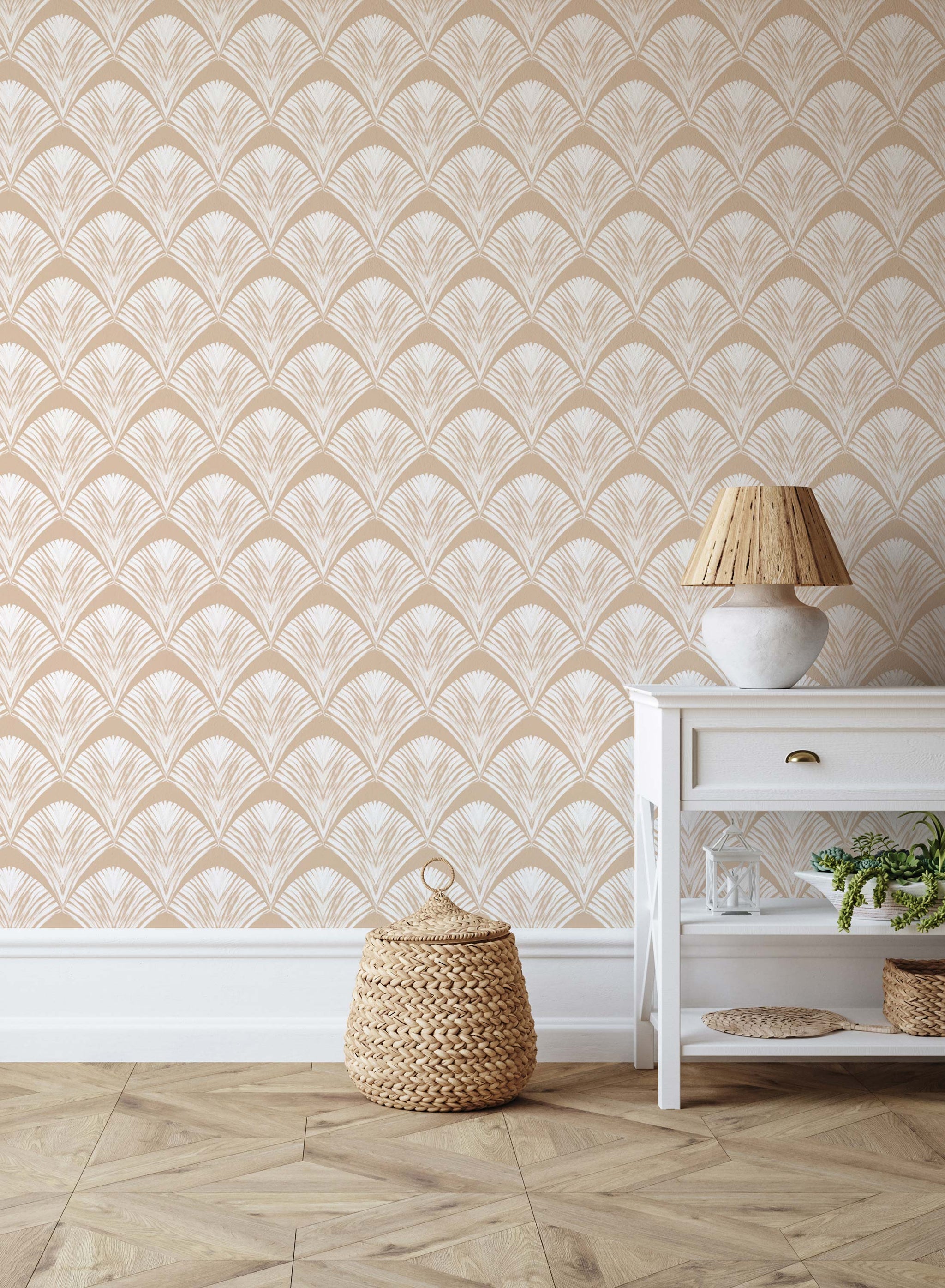 Boho Palms Wallpaper by Opposite Wall