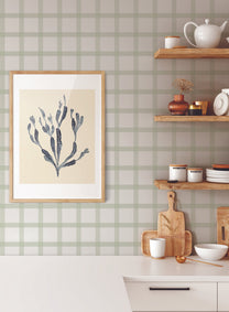 Off the Grid | Graph Paper Pattern Wallpaper by Opposite Wall